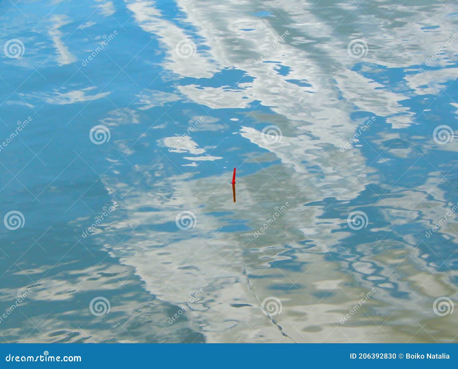 Bobber in the Water, Fishing Rod Float, Stock Photo - Image of close ...