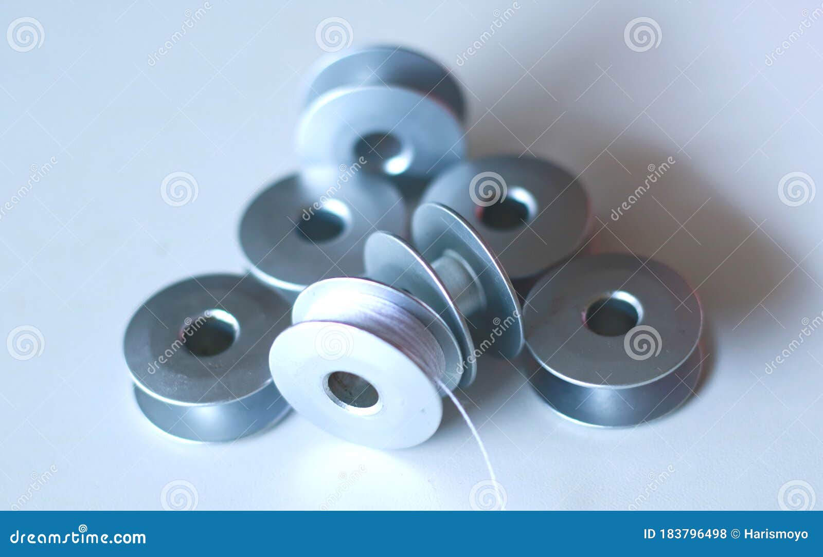 Bobbin stock photo. Image of spinning, spindle, plastic - 183796498