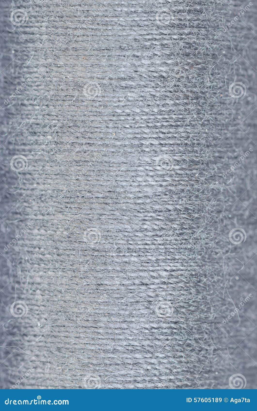 Bobbin of grey thread stock image. Image of closeup, gray - 57605189