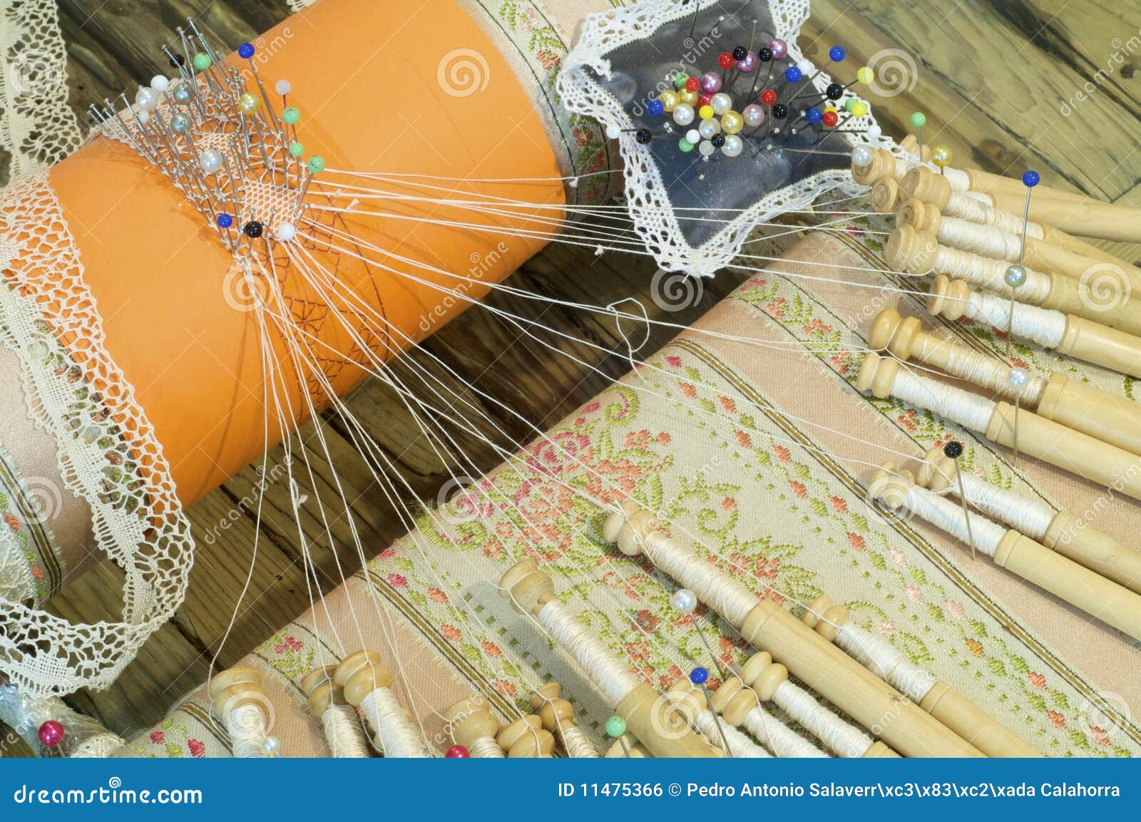 Bobbin lace stock photo. Image of lace, close, detail - 11475366