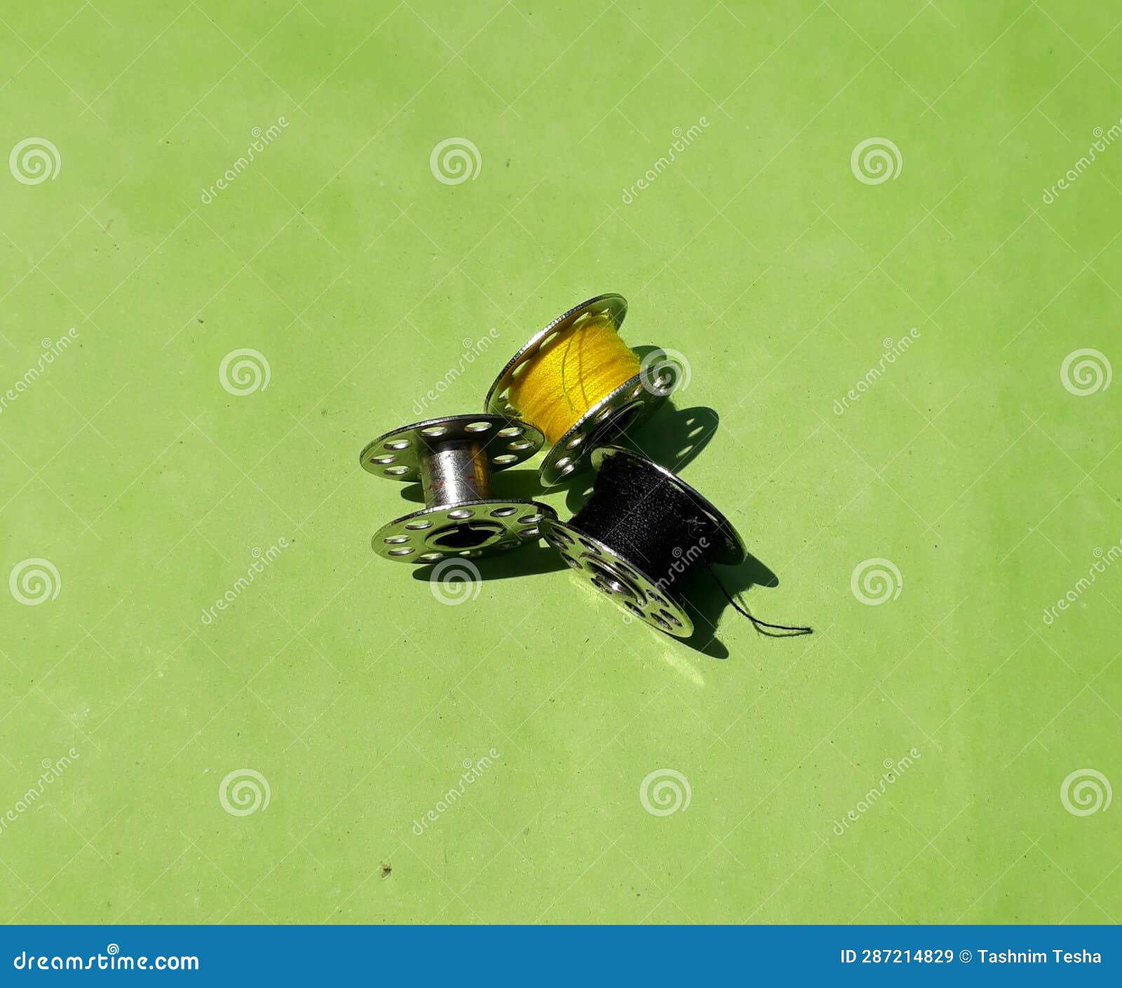 A bobbin or spool is a Spindle or Cylinder, with or without flanges, on ...