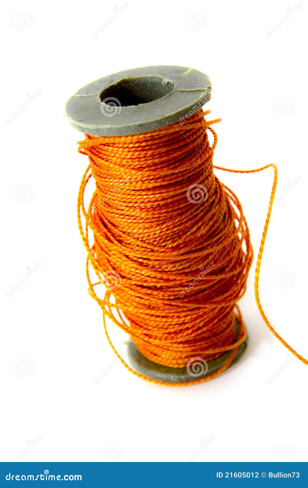 Bobbin with thread stock photo. Image of fashion, string - 21605012