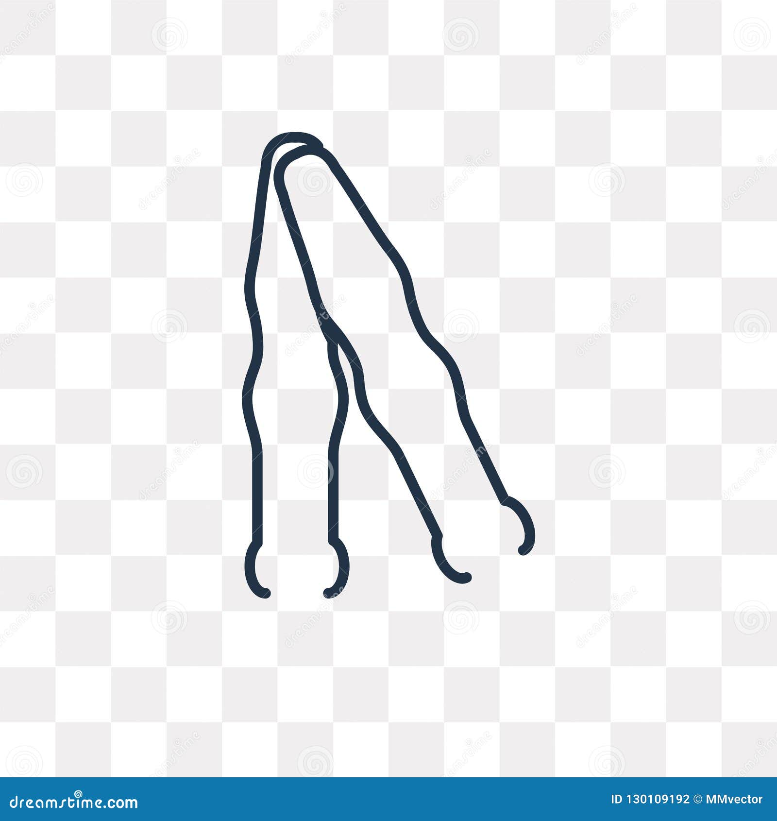 Bobby Pins Icon On White Background. Simple Element Illustration From ...