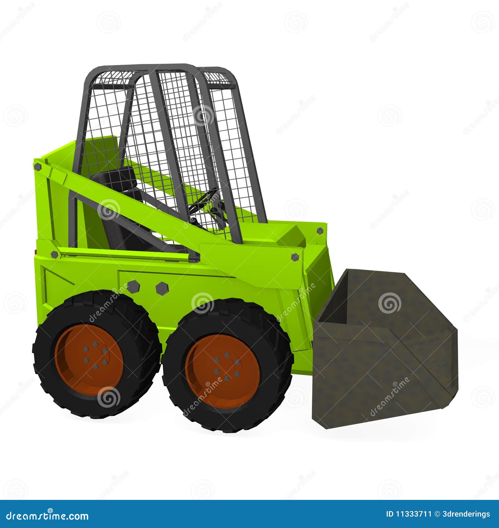 Bobcat stock illustration. Illustration of construction - 11333711