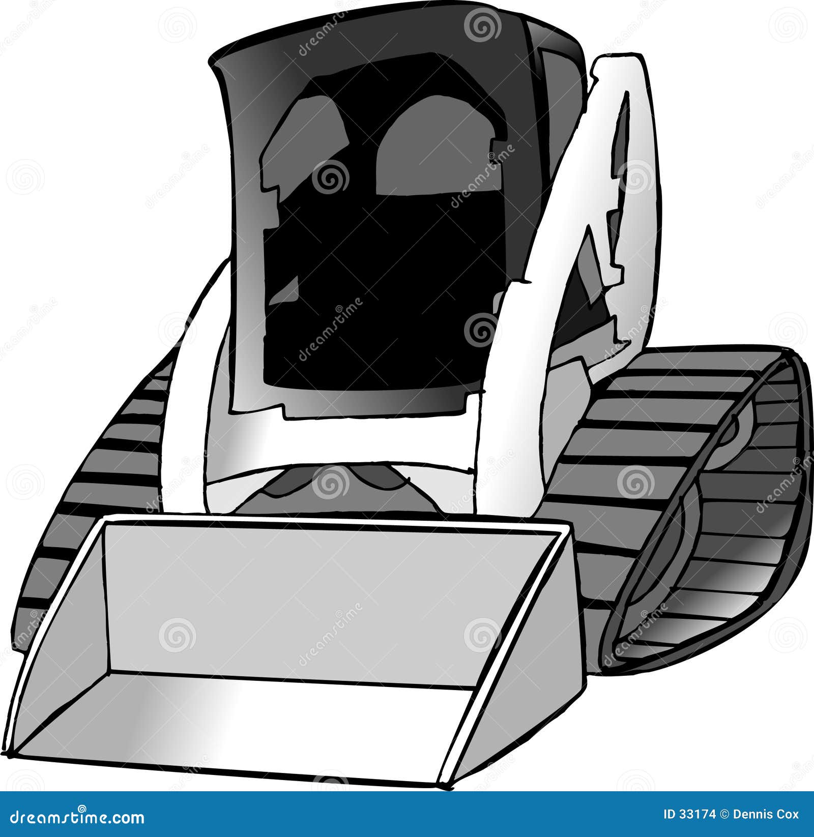 Bobcat Tractor Stock Illustrations – 202 Bobcat Tractor Stock ...