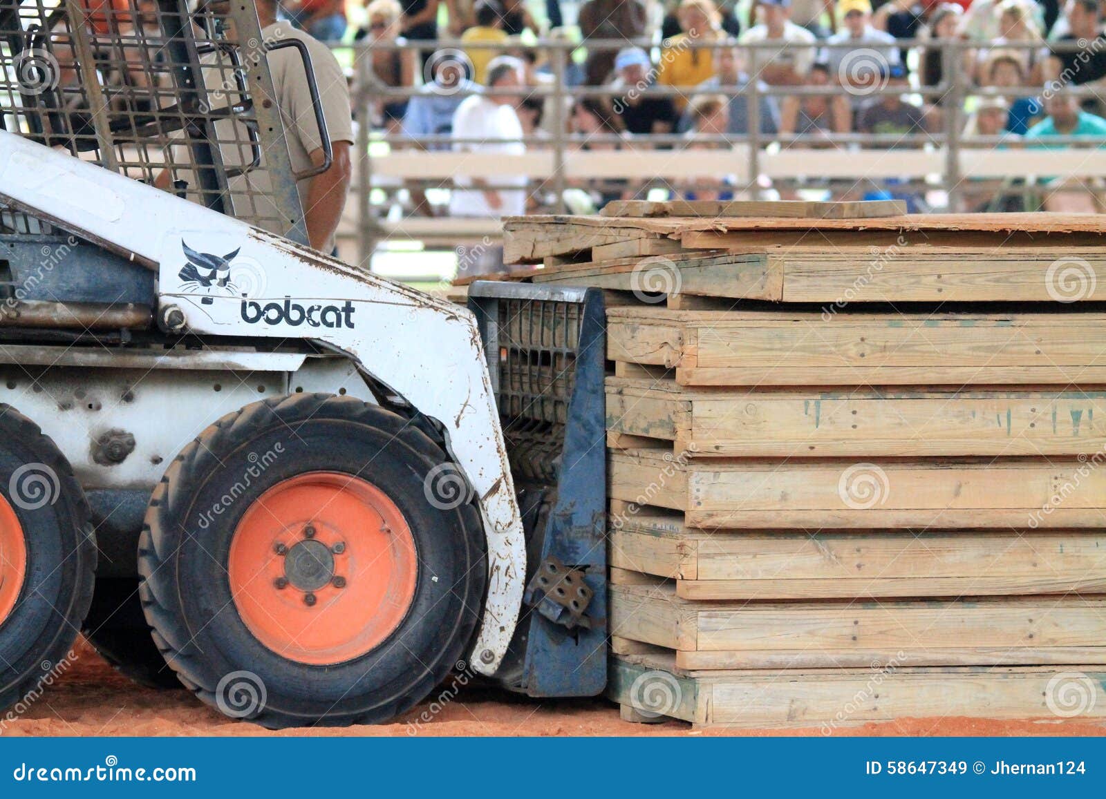 Bobcat Tractor Editorial Image | CartoonDealer.com #58647314