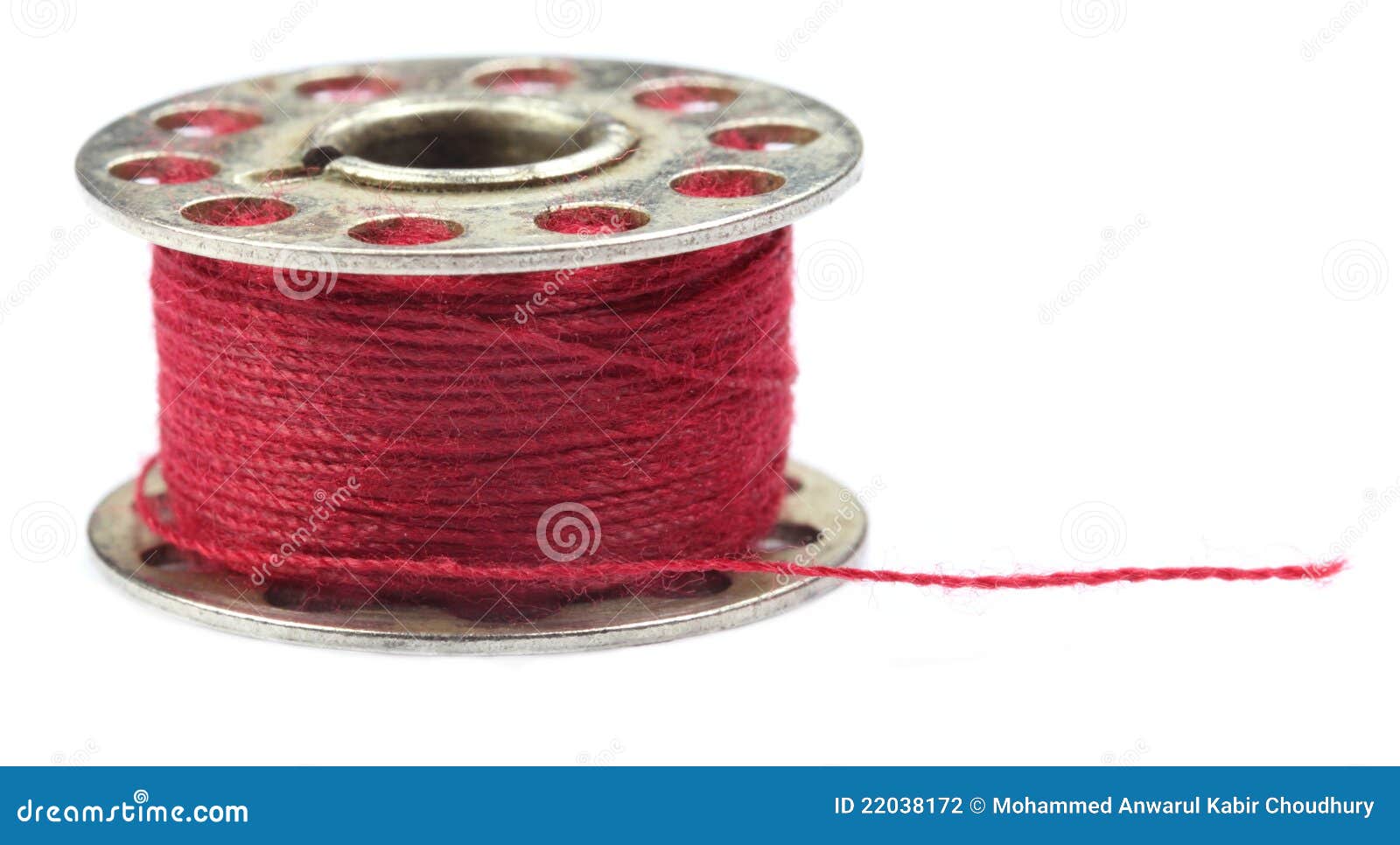 Bobina com linha foto de stock. Imagem de eixo, bobina - 22038172