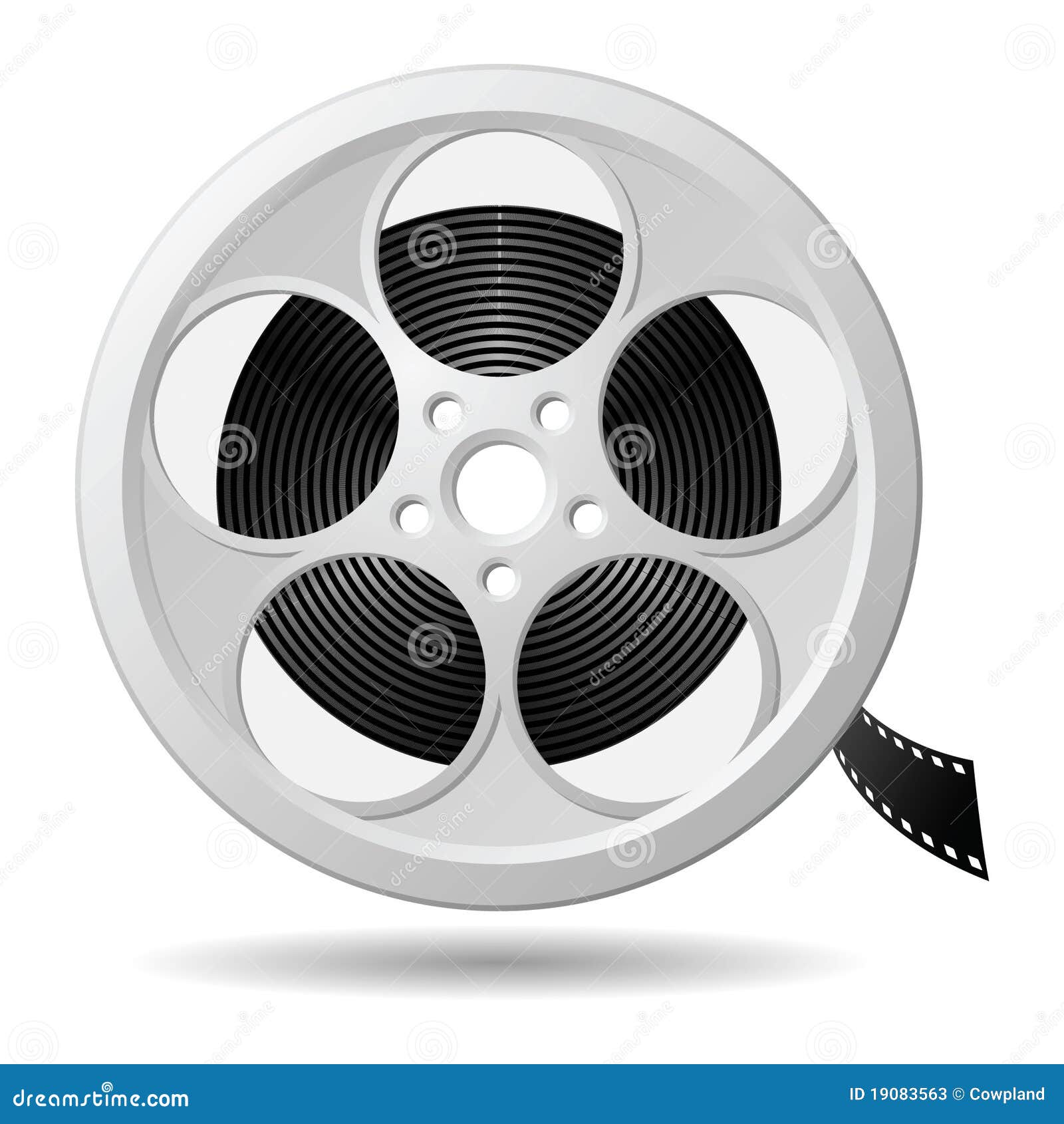 Bobine de film illustration de vecteur. Illustration du classique ...