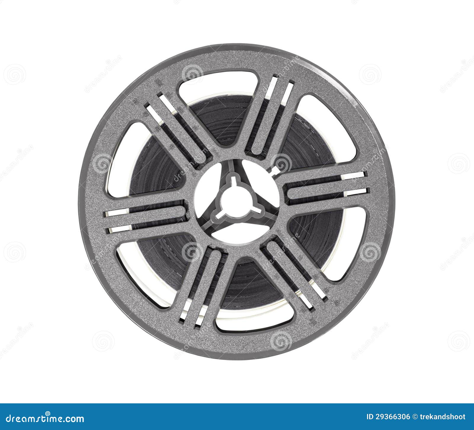 Bobine De Film 8 Superbe De Cru D'isolement Photo stock - Image du ...