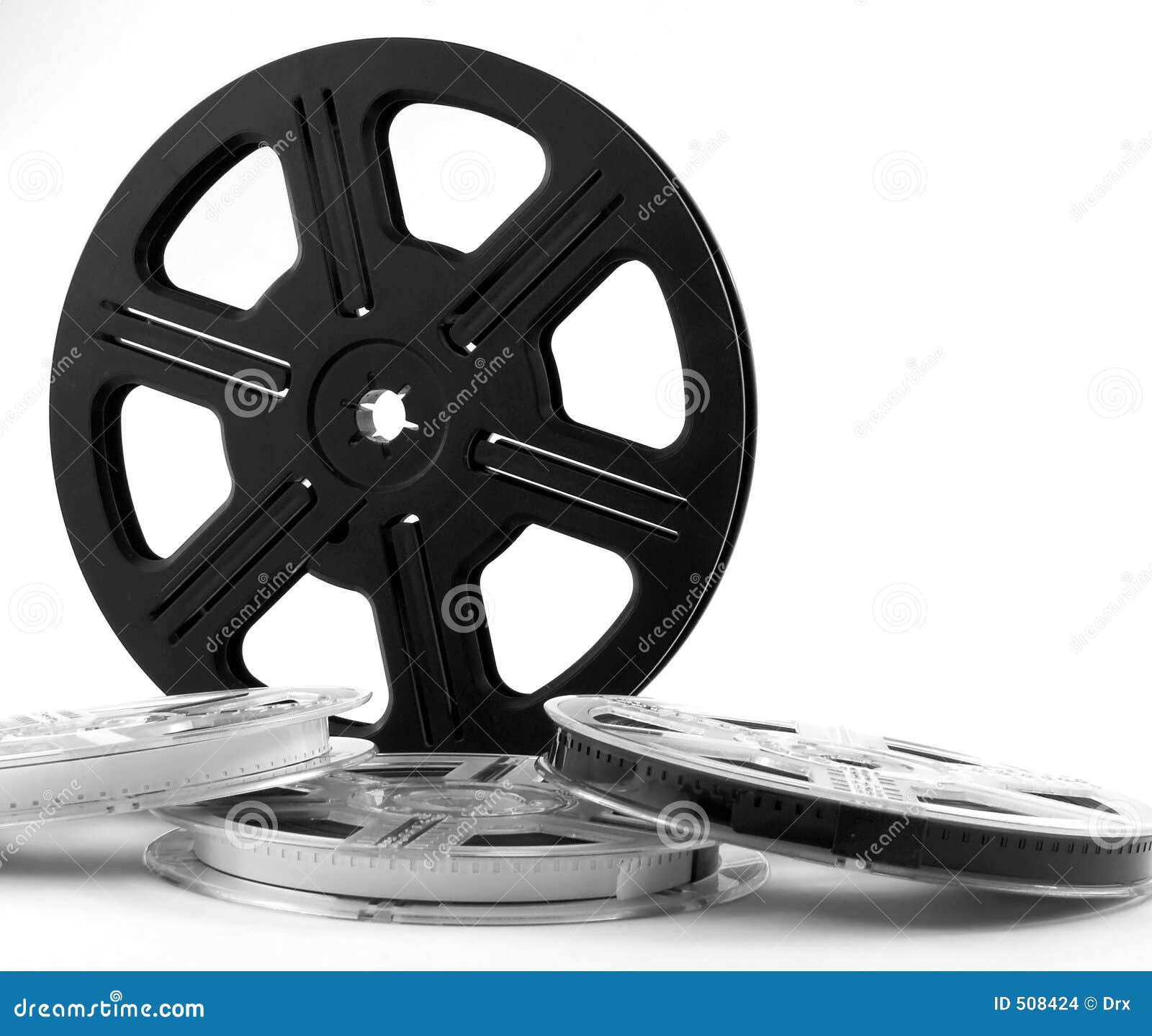 Bobines de film ou de film photo stock. Image du photo - 508424