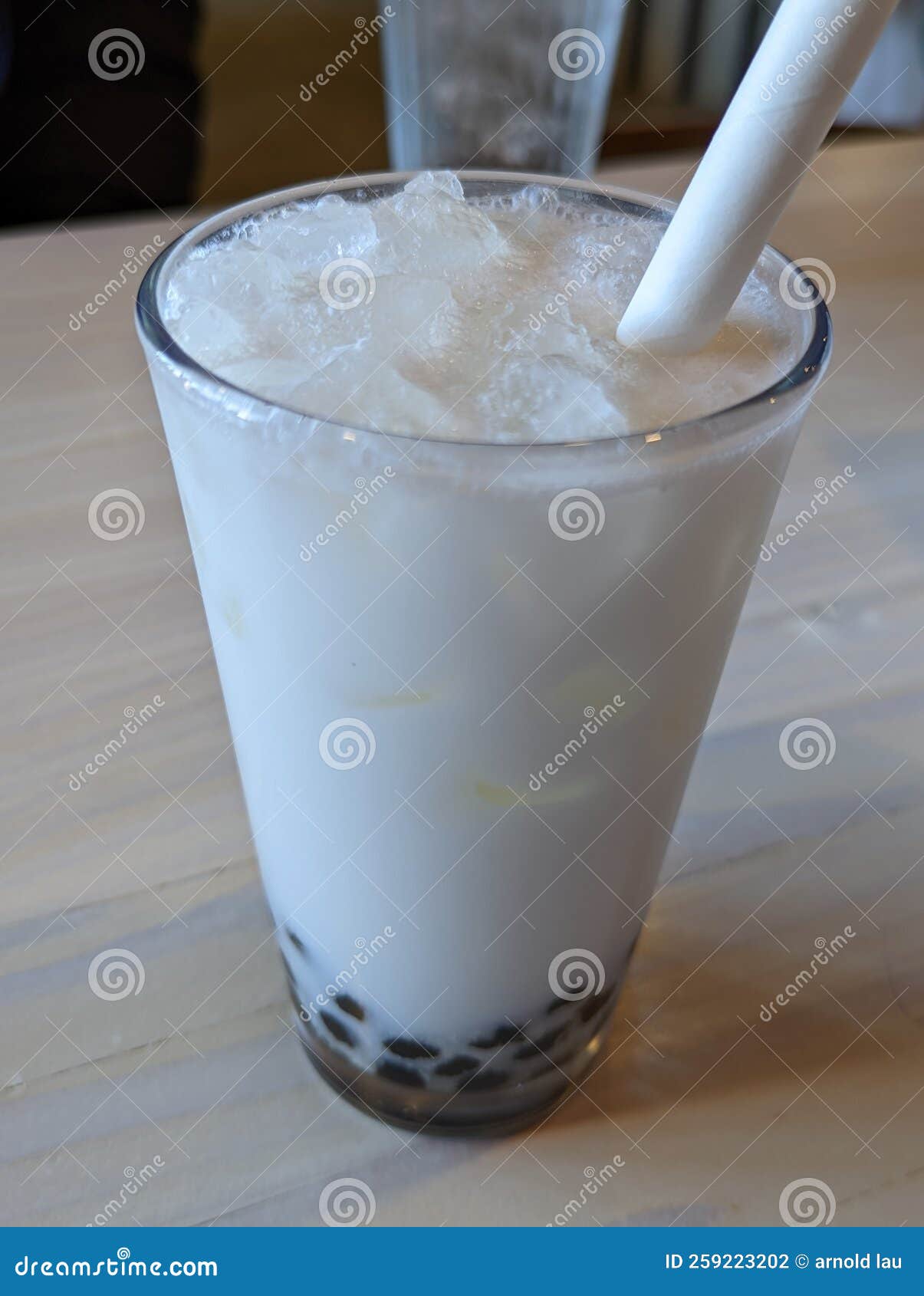 Bobo coconut milk tea stock photo. Image of milk, coconut - 259223202