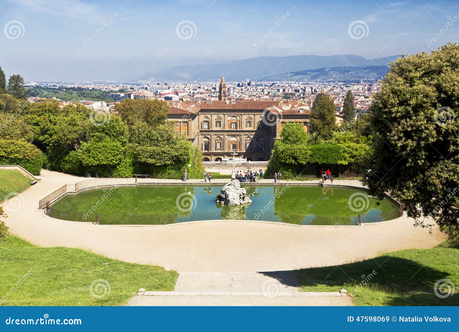 The Boboli Gardens in Florence Stock Image - Image of travel, tourist ...