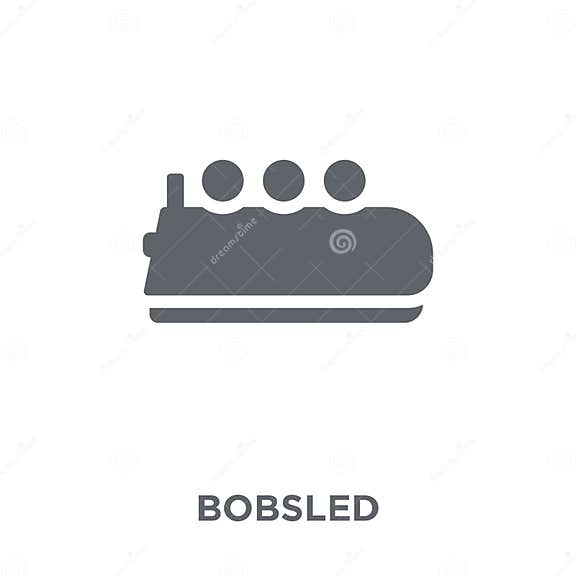 Bobsled Icon from Collection. Stock Vector - Illustration of concept ...