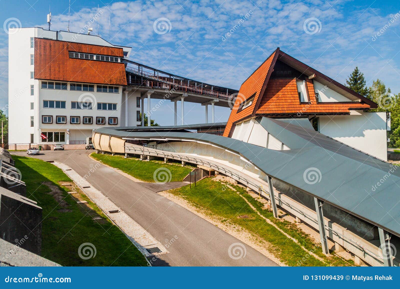 Bobsled Track in Sigulda, Latv Stock Image - Image of extreme, sigulda ...