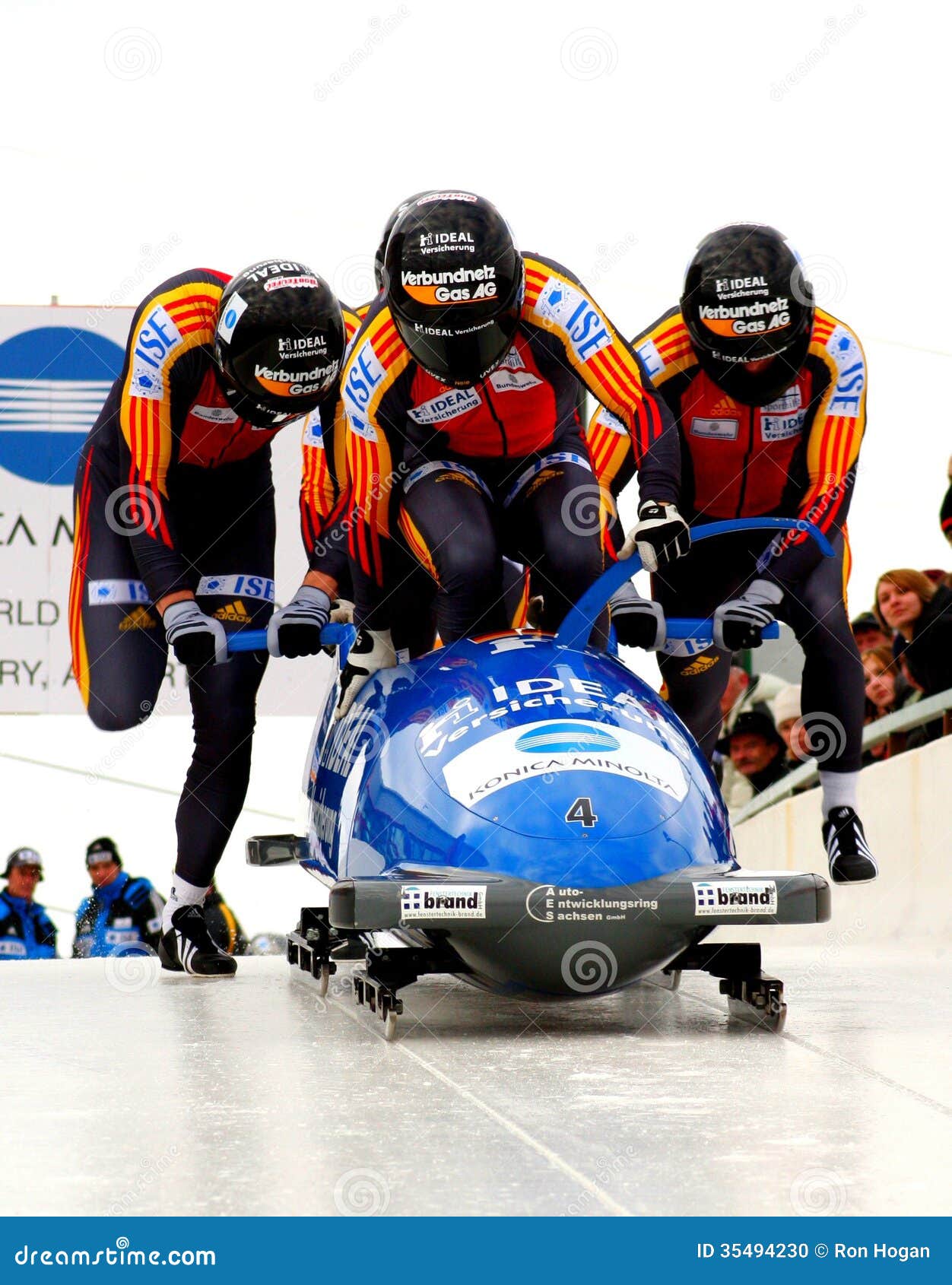 Bobsleigh Editorial Image - Image: 35494230