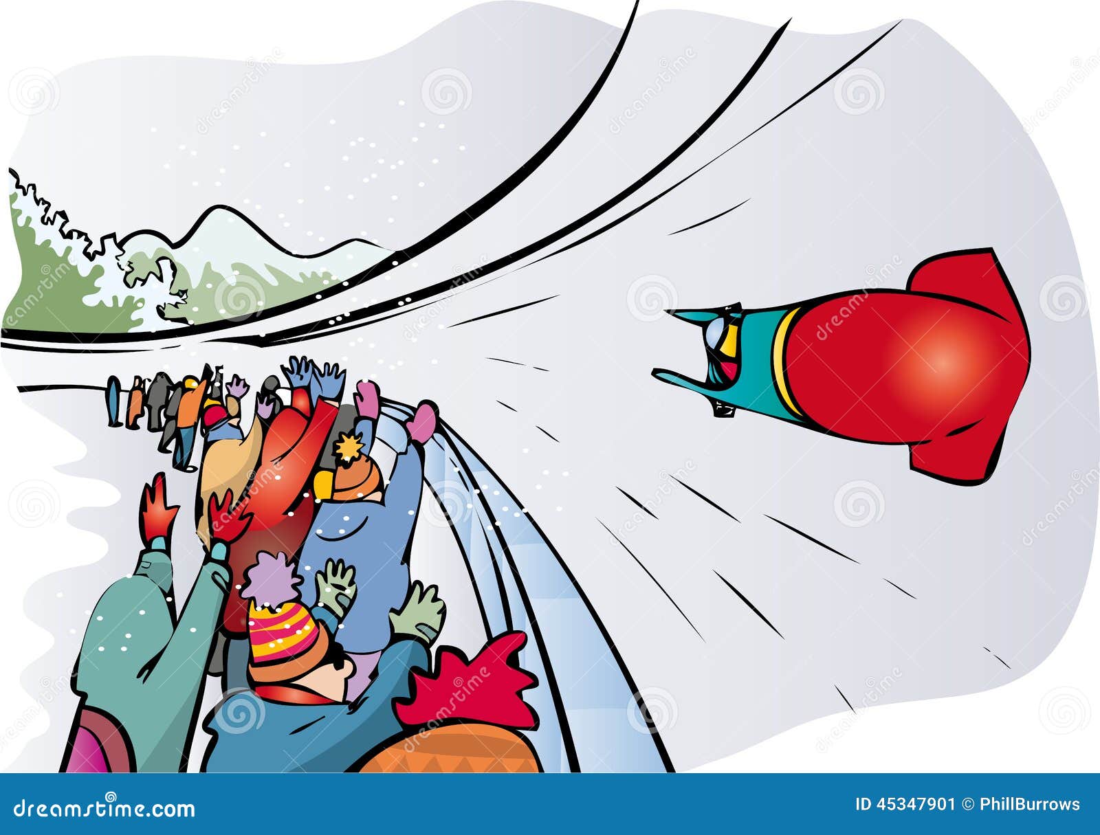 Bobsleigh Cartoons, Illustrations & Vector Stock Images - 1152 Pictures ...