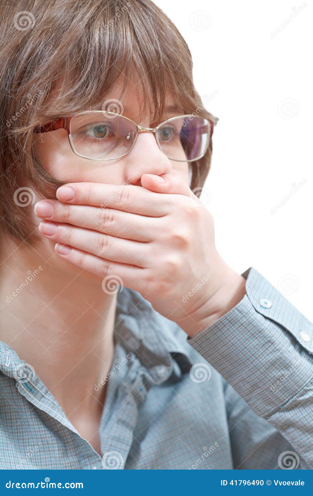 Boca Cerrada De La Mano - Gesto De Mano Foto de archivo - Imagen de ...