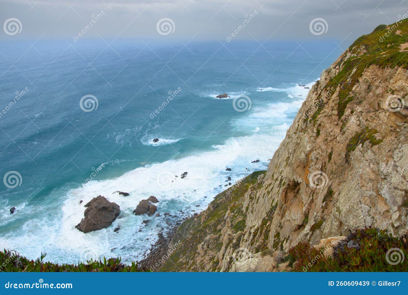 Boca Da Roca in the West of Portugal Stock Image - Image of scenic ...