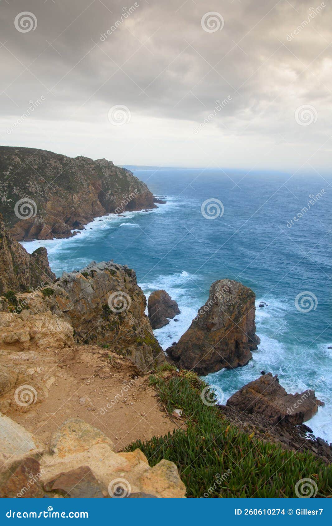 Boca Da Roca in the West of Portugal Stock Photo - Image of beach, west ...