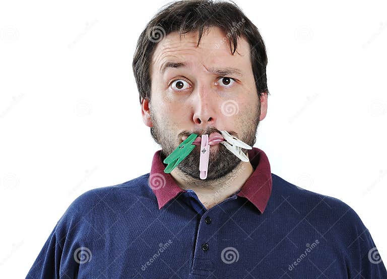 Boca fechada foto de stock. Imagem de pessoa, povos, segredo - 11299064