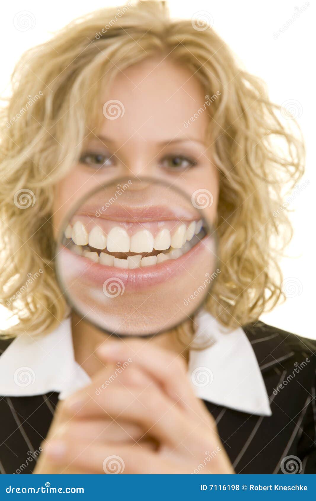 Boca grande foto de stock. Imagem de gesticular, pessoa - 7116198