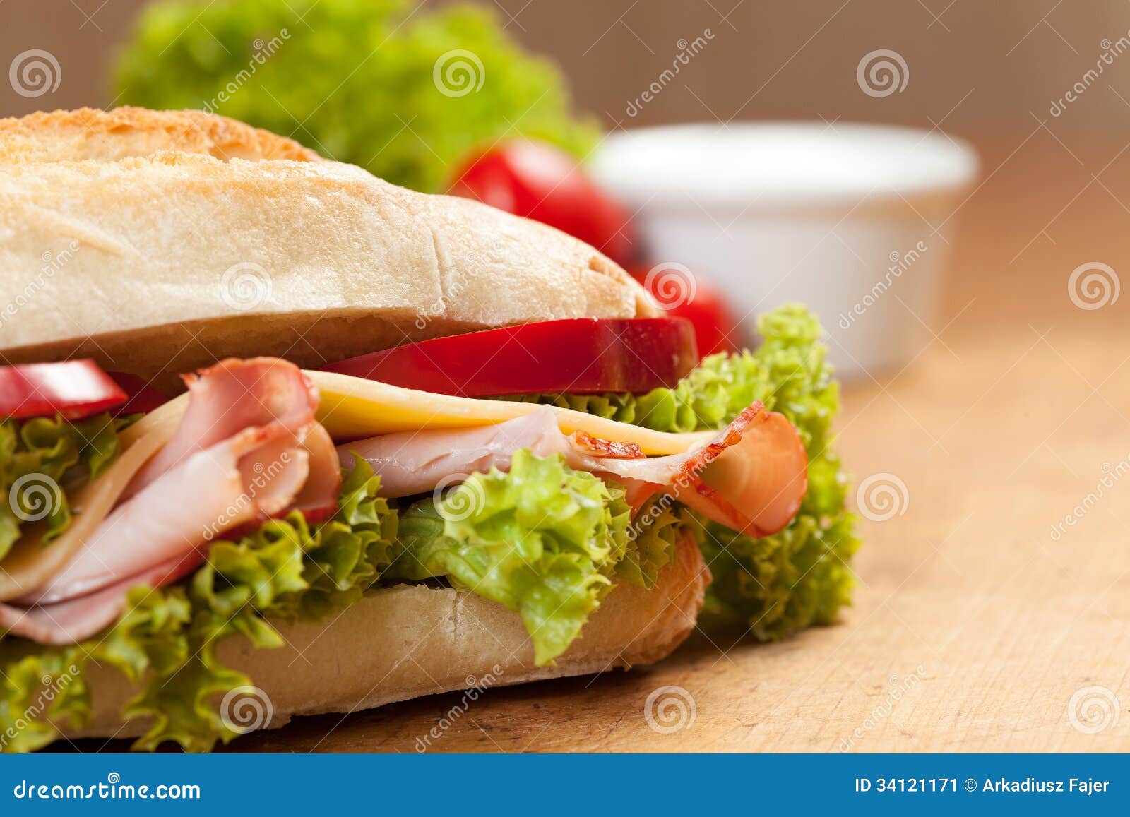 Bocadillo imagen de archivo. Imagen de rural, alimento - 34121171