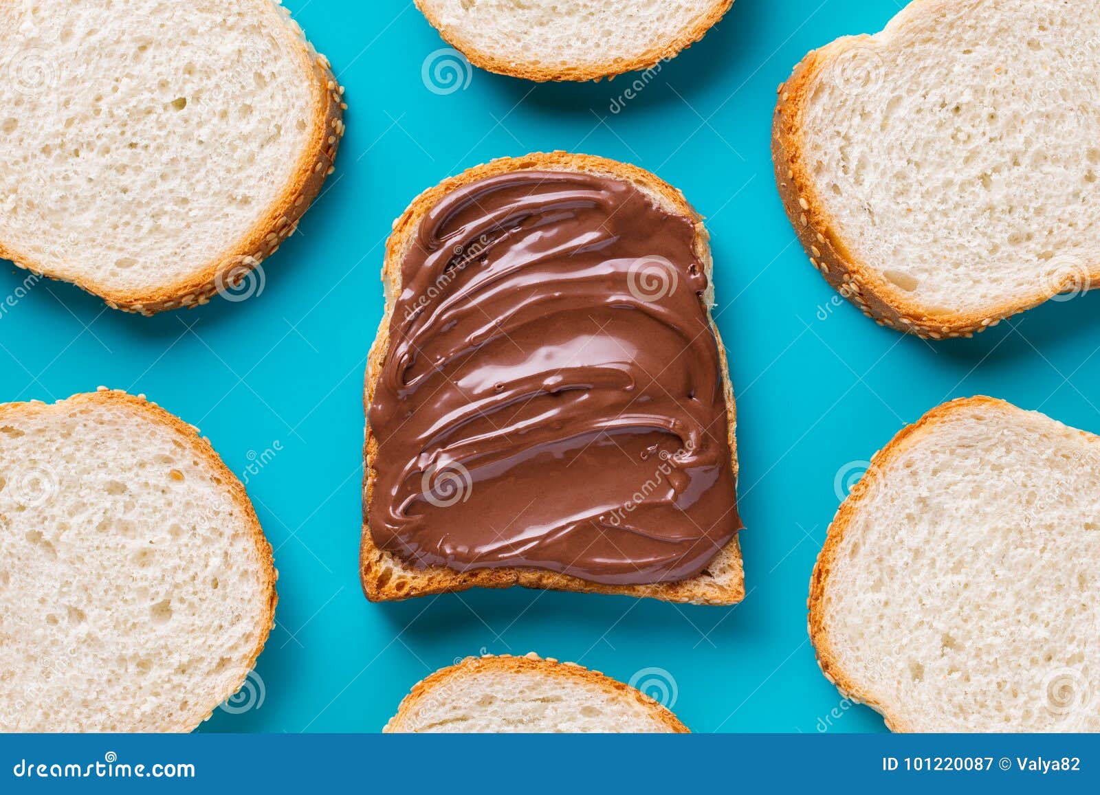 Bocadillo Delicioso Del Chocolate Imagen de archivo - Imagen de ...