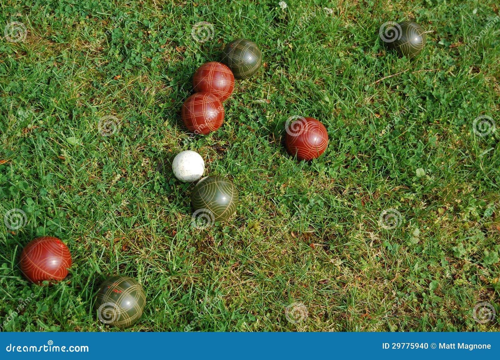 Bocci Balls stock photo. Image of teammates, ball, opponents - 29775940