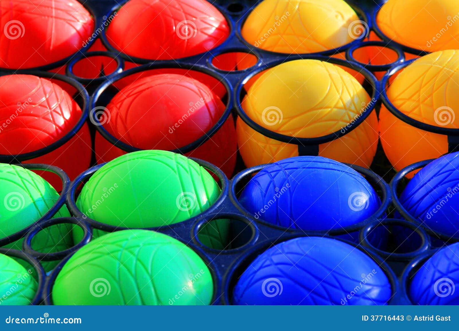 Boccia-bollar fotografering för bildbyråer. Bild av färger - 37716443