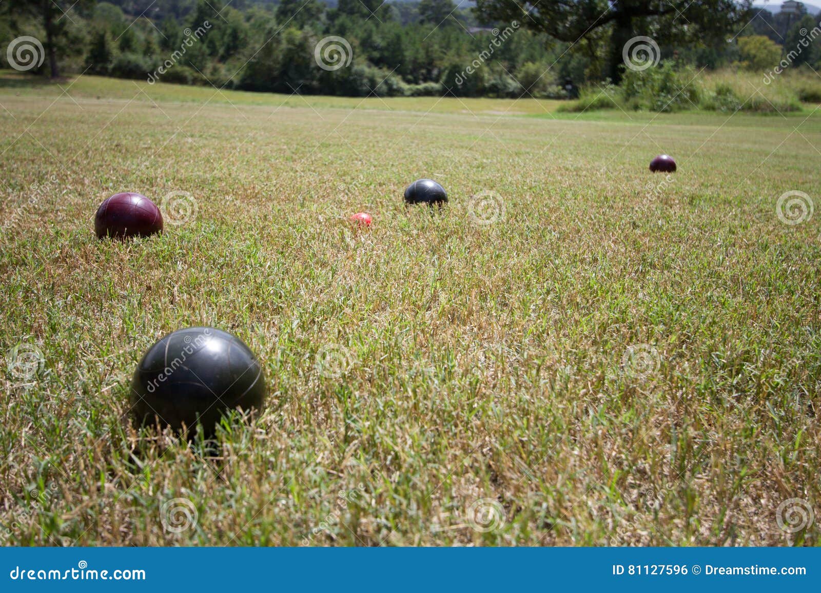 Boccii Ball stock photo. Image of bocci, game, competition - 81127596