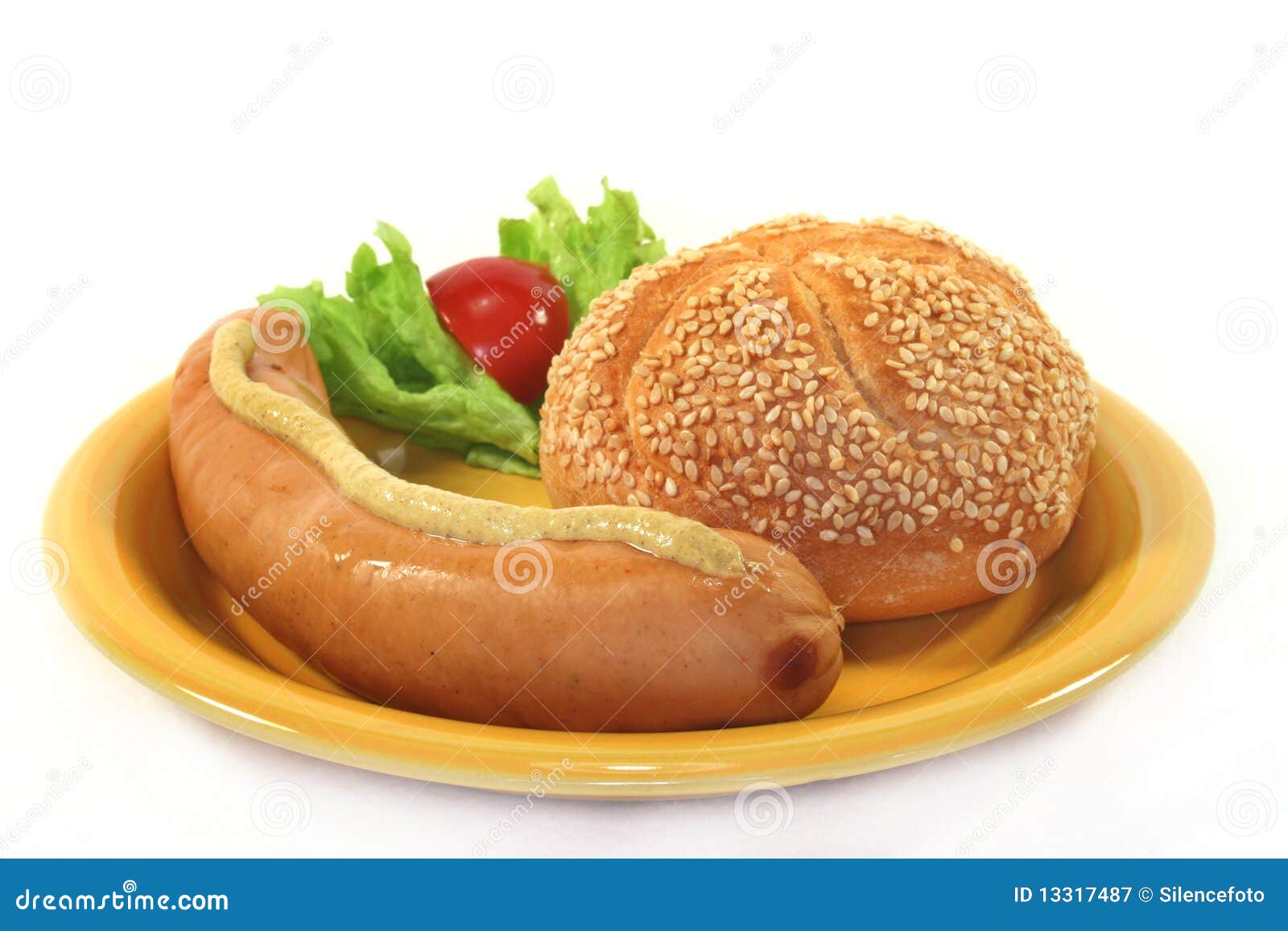 Bockwurst stockbild. Bild von nahrungsmittel, mahlzeiten - 13317487