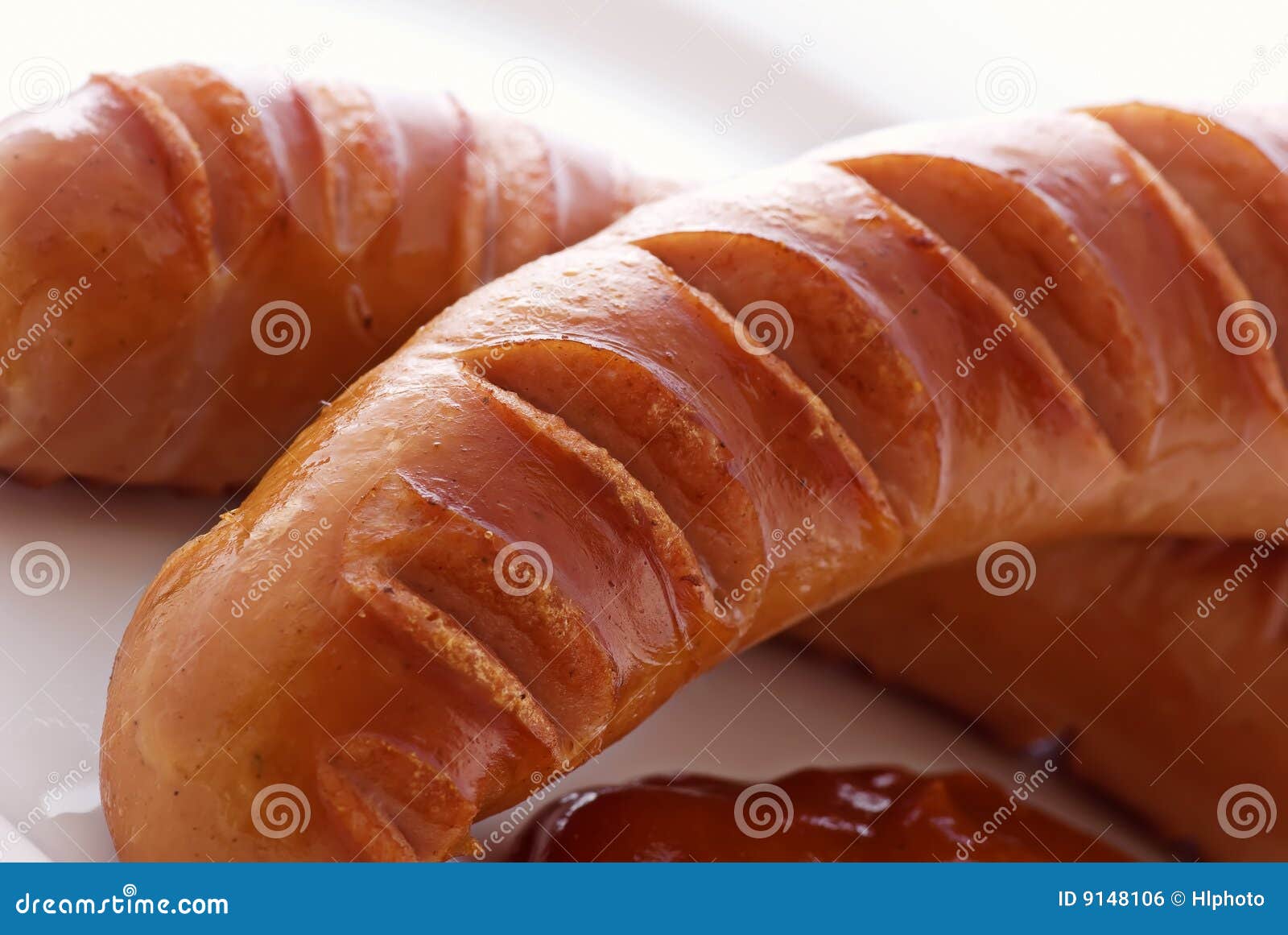 Bockwurst stock photo. Image of currywurst, calorie, closeup - 9148106