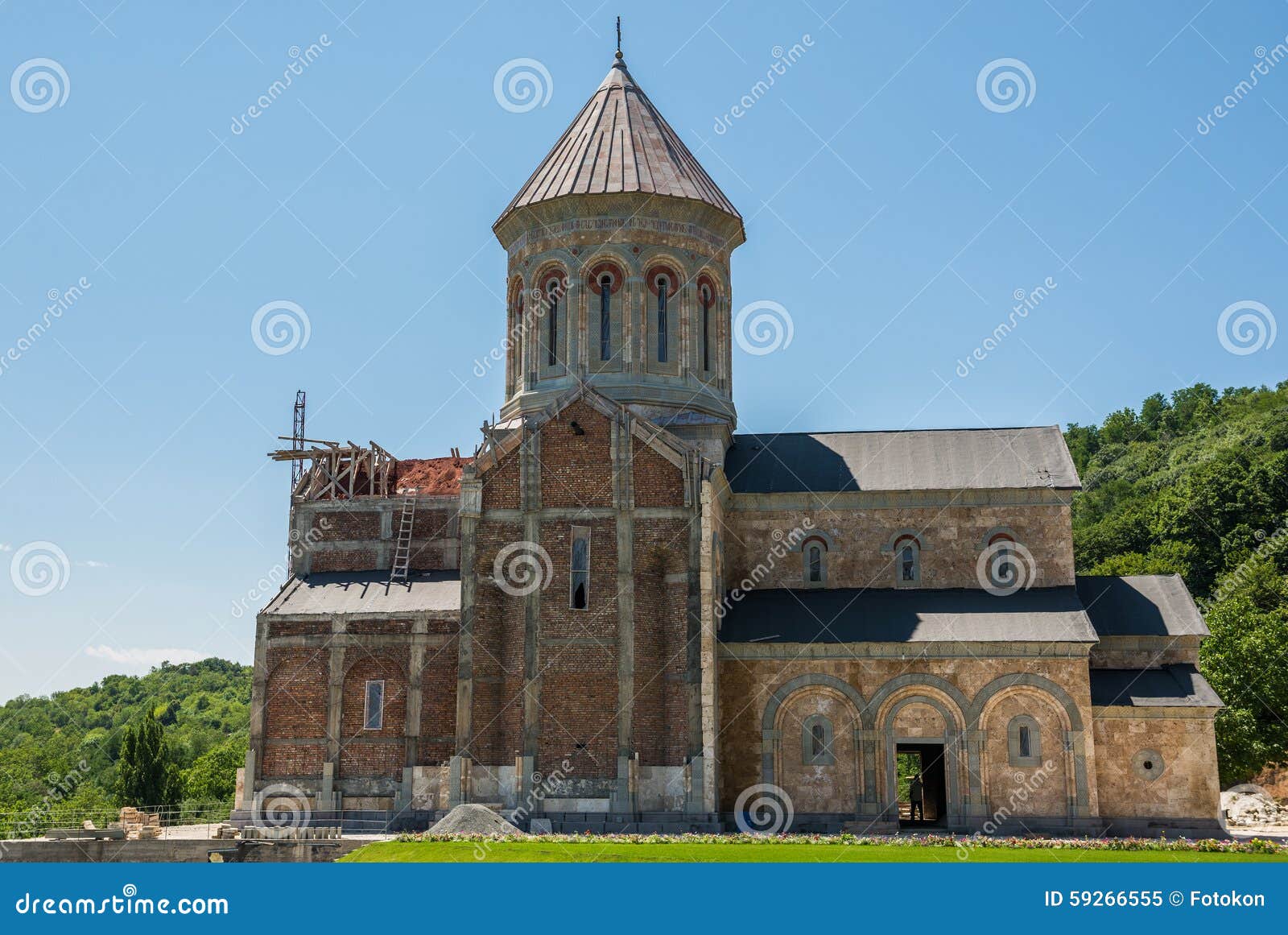 Bodbe Monastery stock image. Image of eastern, sacral - 59266555