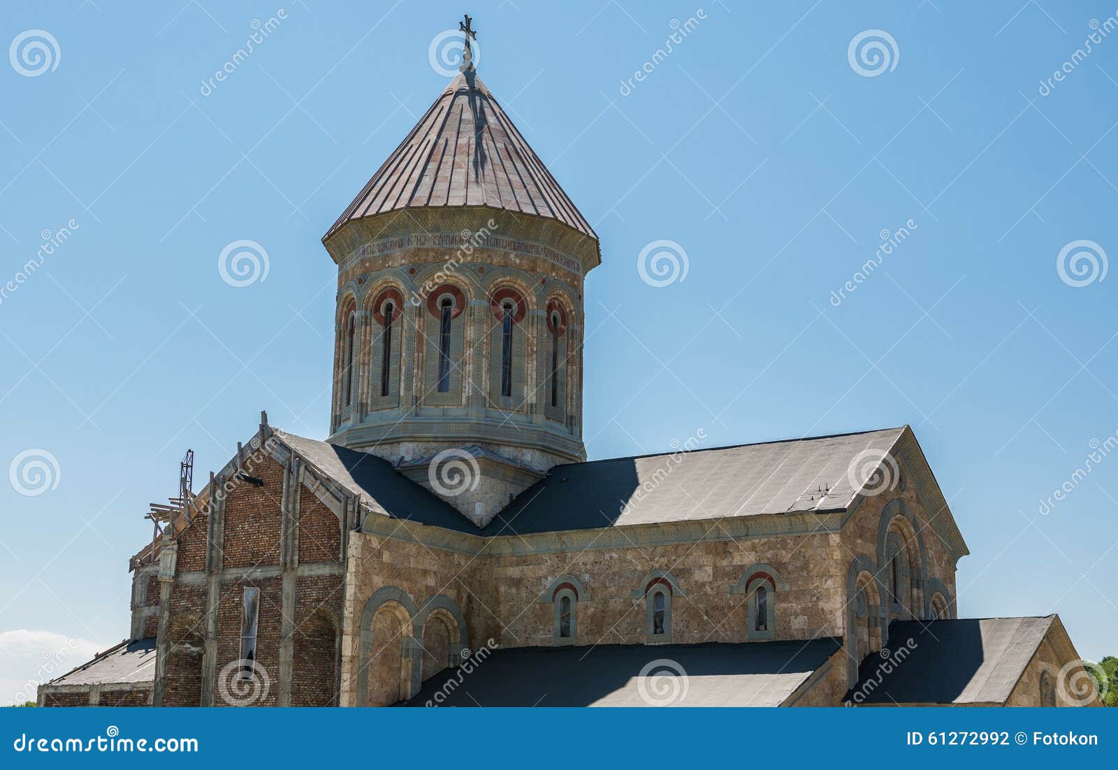 Bodbe Monastery stock photo. Image of nino, georgian - 61272992