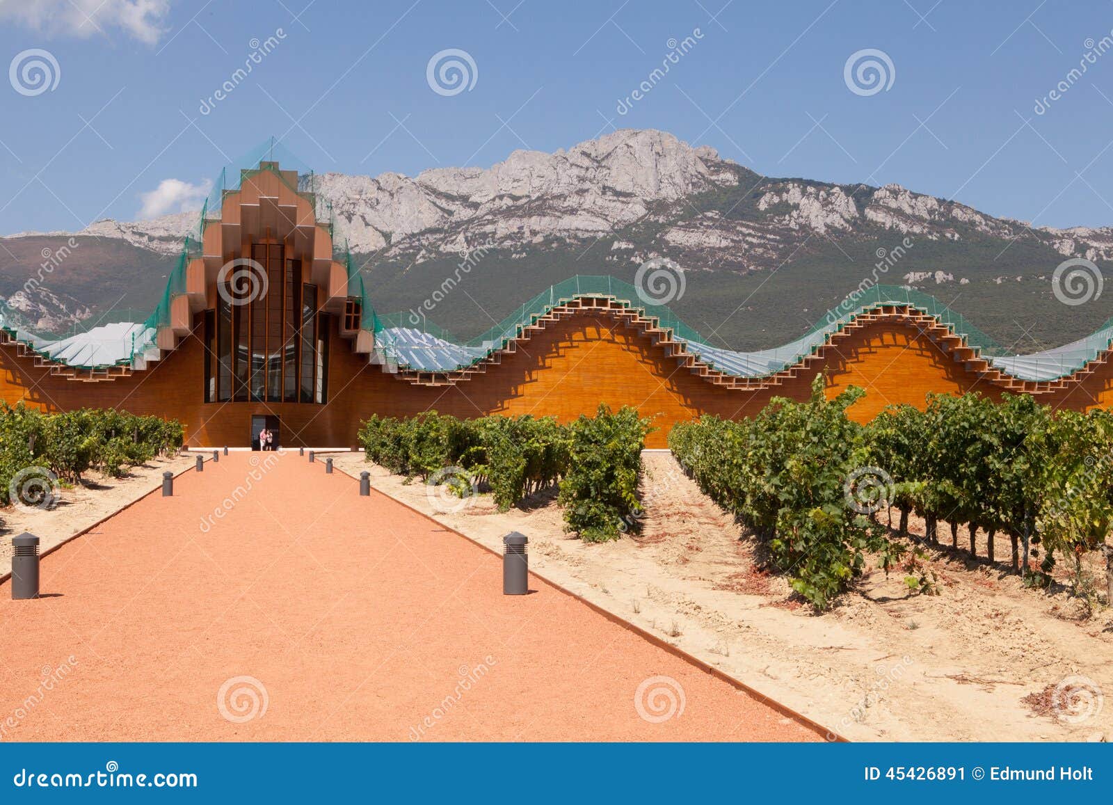 Bodega Di Ysios, LaGuardia, La Rioja, Spagna Fotografia Editoriale ...