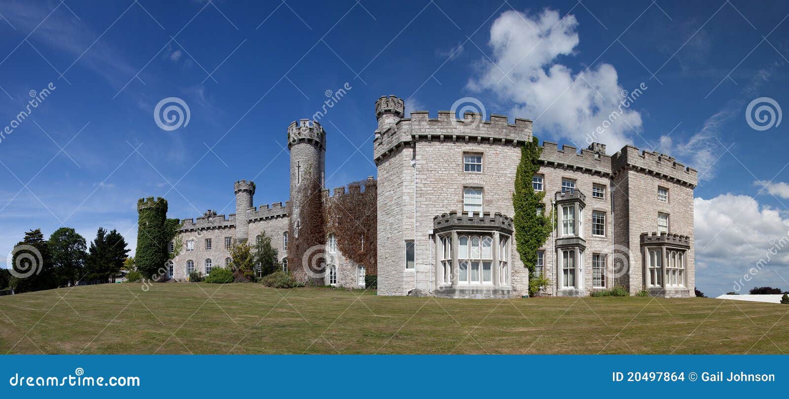 Bodelwyddan Castle stock photo. Image of summer, buildings - 20497864