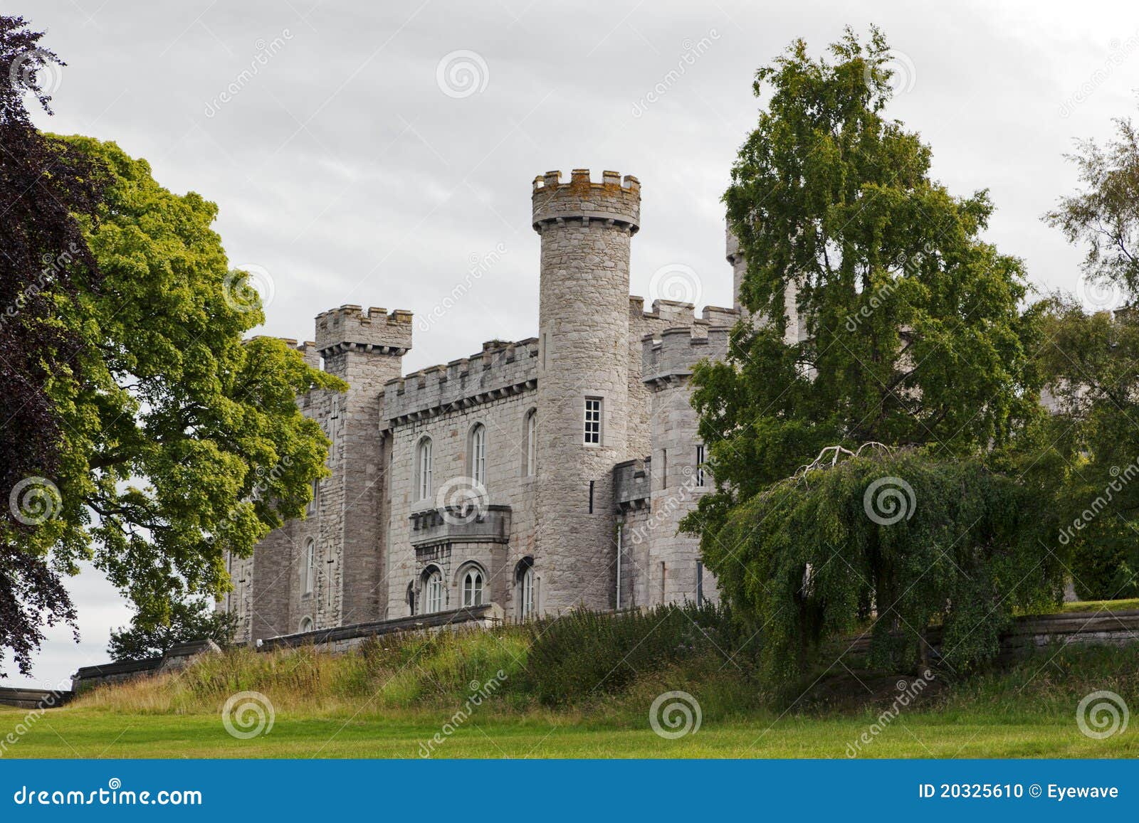 Bodelwyddan Castle, North Wales Stock Photo - Image of medieval ...