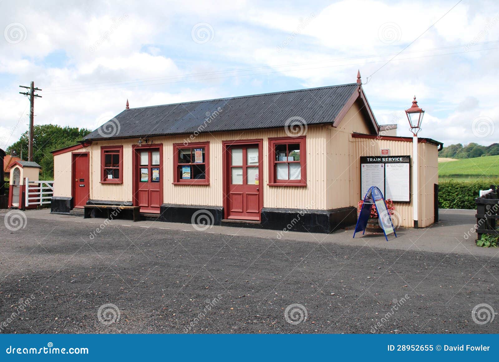 Bodiam Railway Station, England Editorial Image - Image of rural, east: 28952655