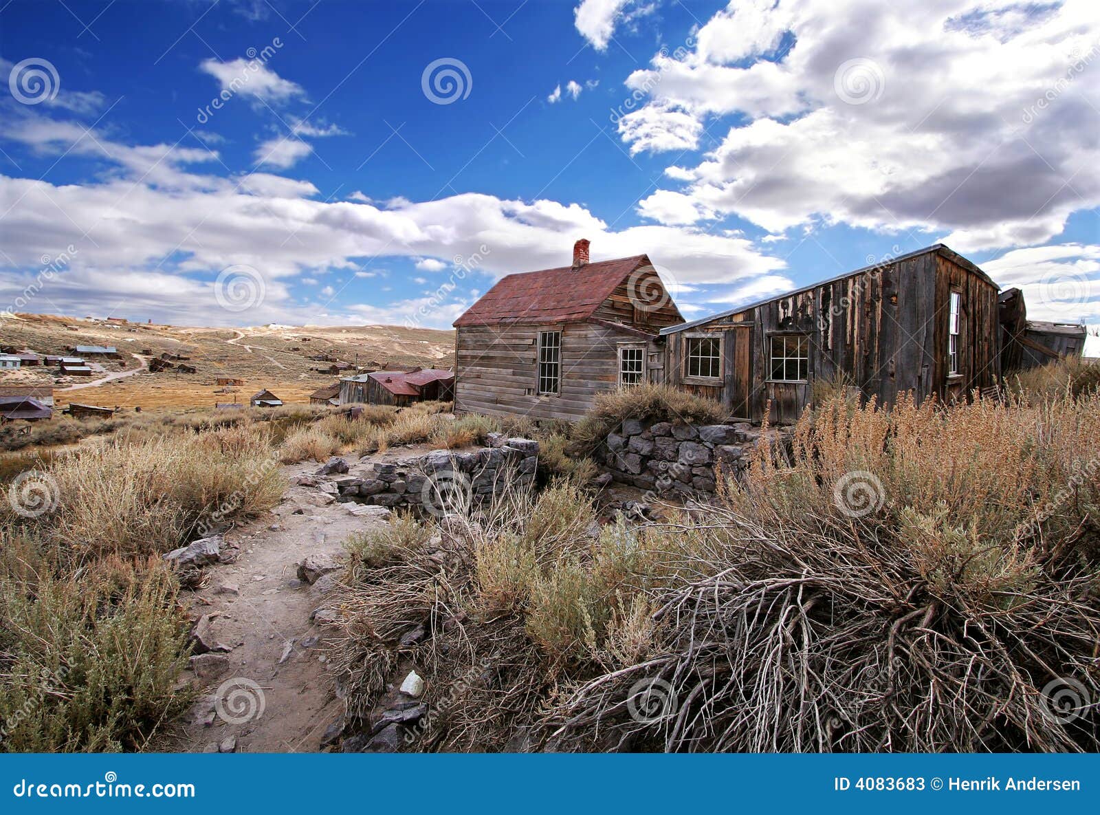 Bodie Ghost Town stock image. Image of gold, national - 4083683