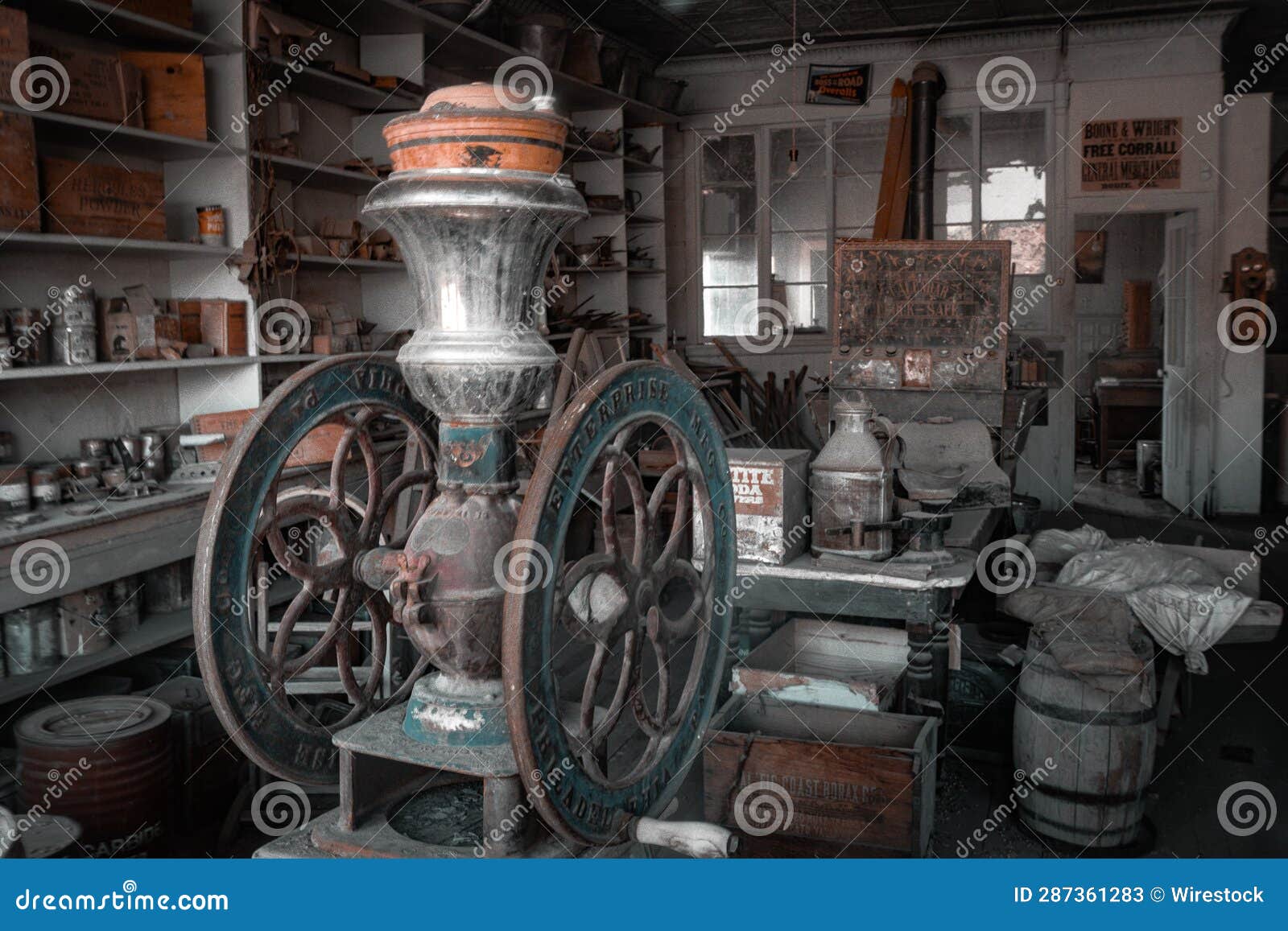 Bodie Mining Ghost Town in the Old West of the Eastern Sierra Mountains ...