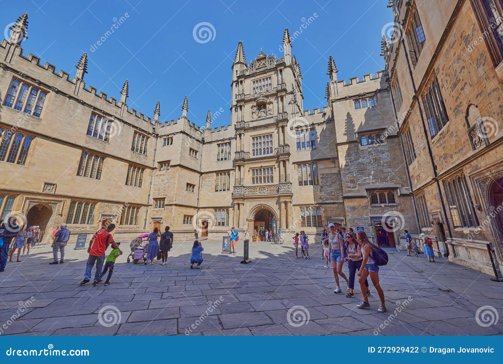 Bodleian Library in Oxford editorial photography. Image of gothic ...