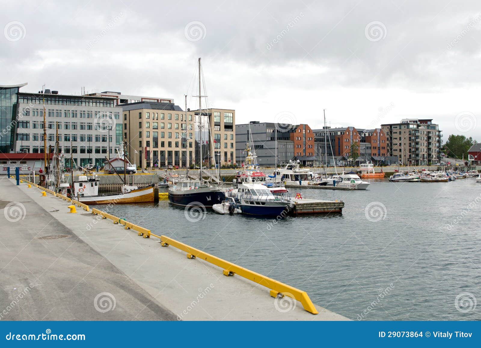 Bodoe Harbour, Summer Evening, Norway Editorial Stock Image - Image of ...