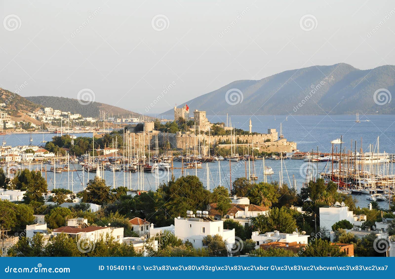 Bodrum stock photo. Image of aegean, bodrum, turkey, peninsula - 10540114