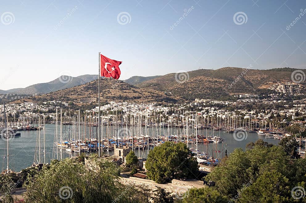 Bodrum stock photo. Image of summer, coast, berthing - 11284478
