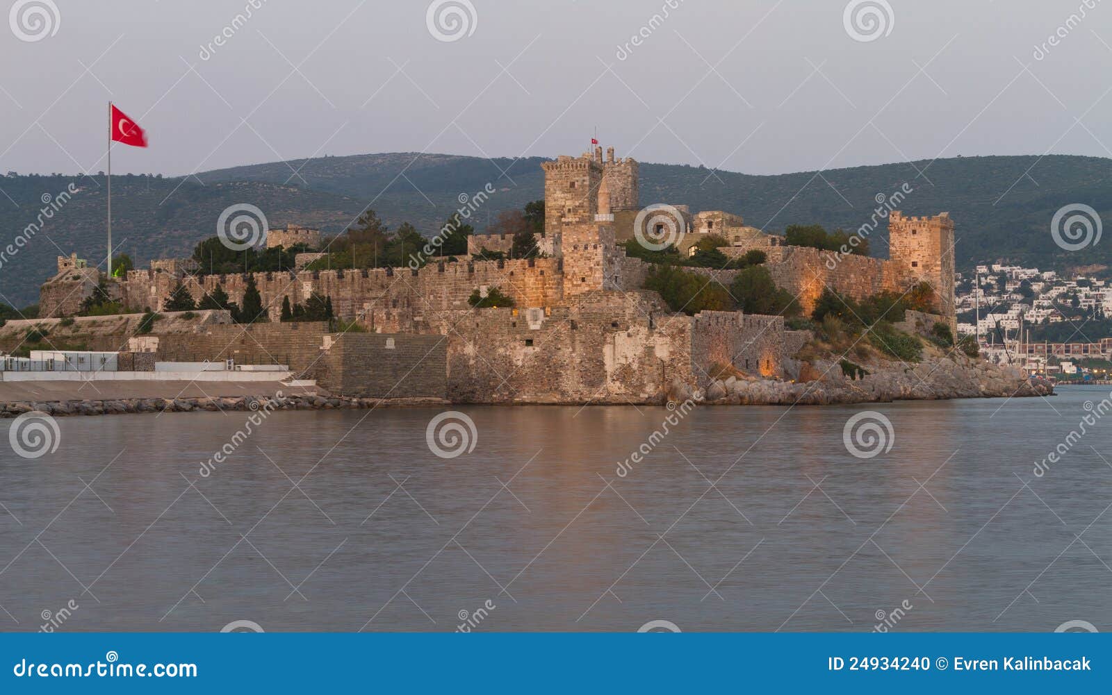 Bodrum Castle stock photo. Image of fort, travel, turkish - 24934240
