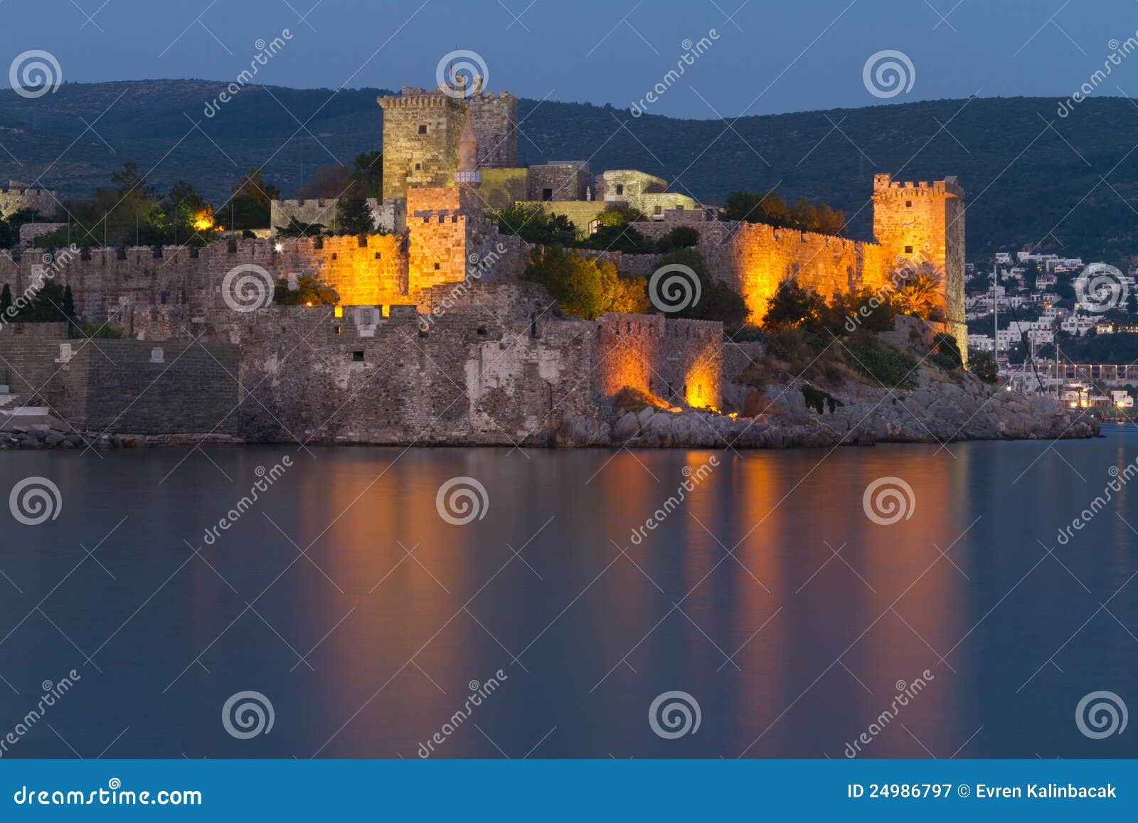 Bodrum Castle stock image. Image of medieval, bodrum - 24986797