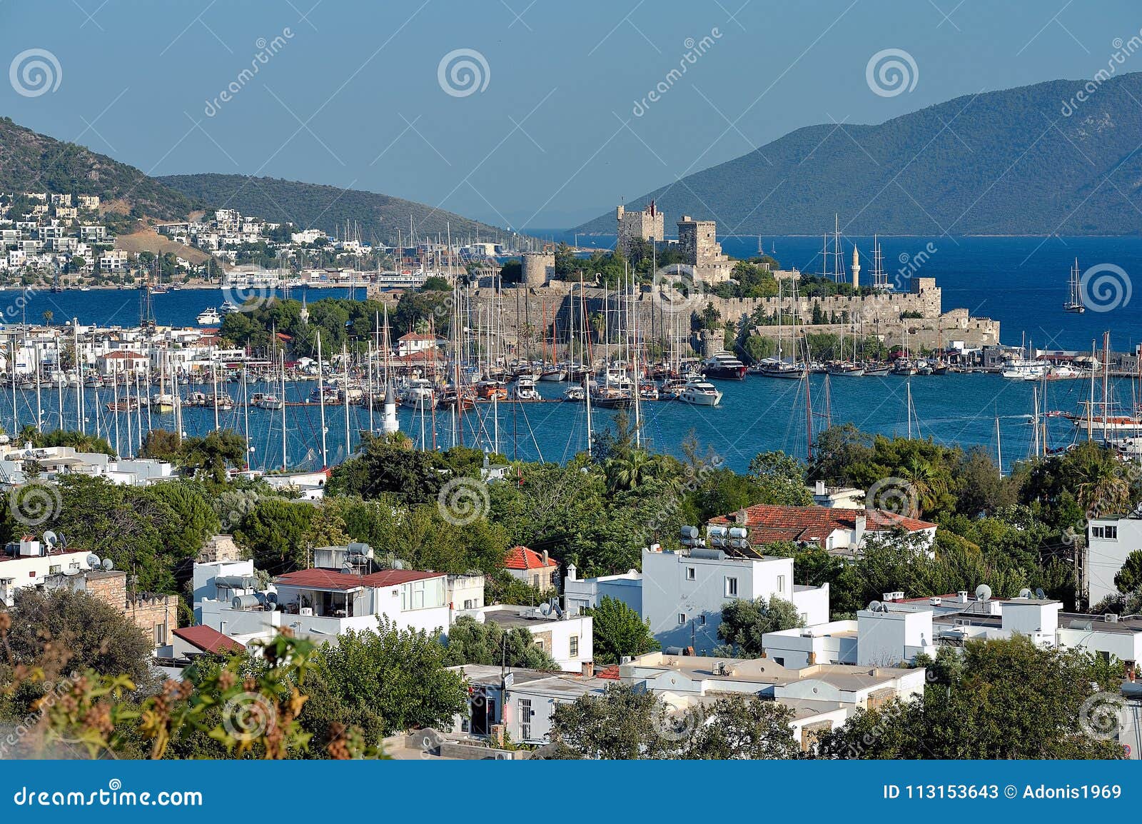 Bodrum Castle, Bodrum Turkey Editorial Stock Photo - Image of island ...