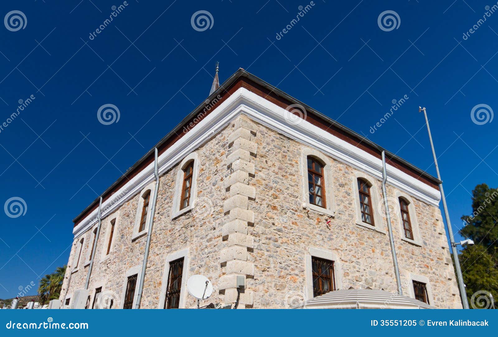Bodrum Merkez Adliye Mosque Stock Image - Image of summer, temple: 35551205