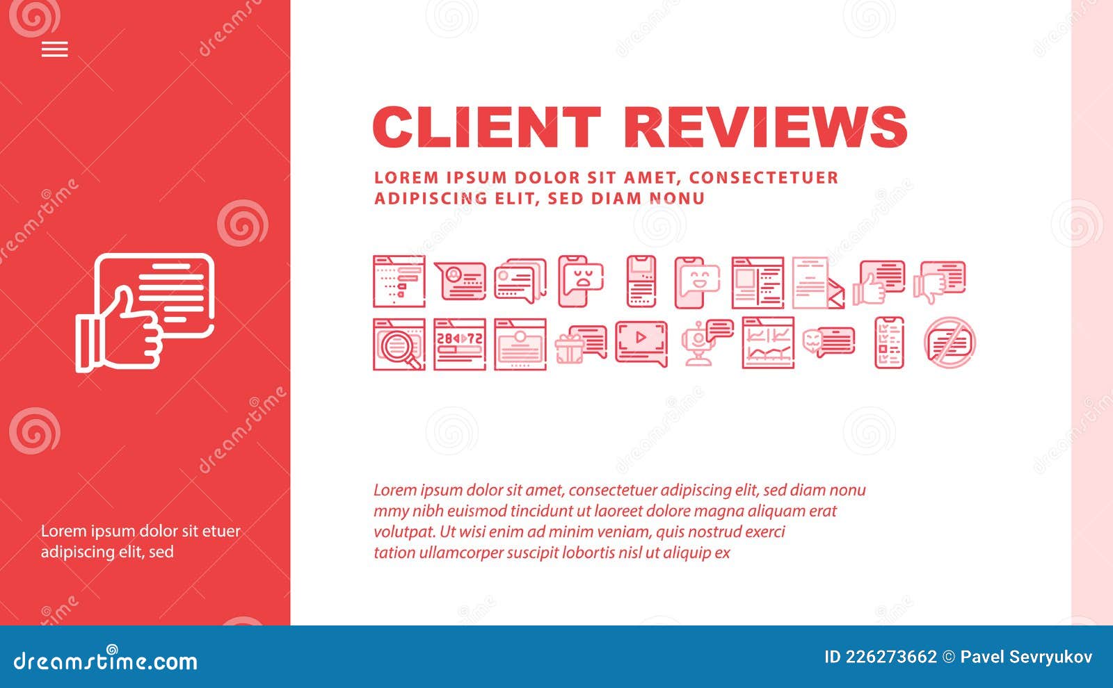 Body Aches Problem Landing Header Vector Stock Vector - Illustration of ...