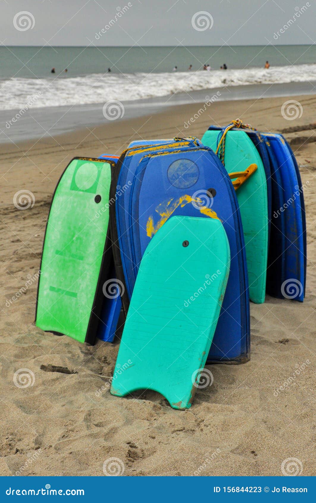 Body boards on the sand editorial stock photo. Image of sport - 156844223